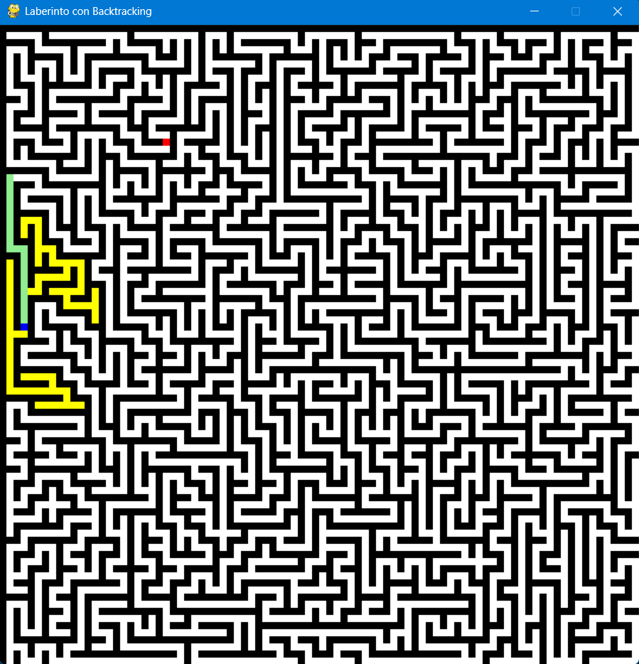Proyecto Laberinto con Backtracking