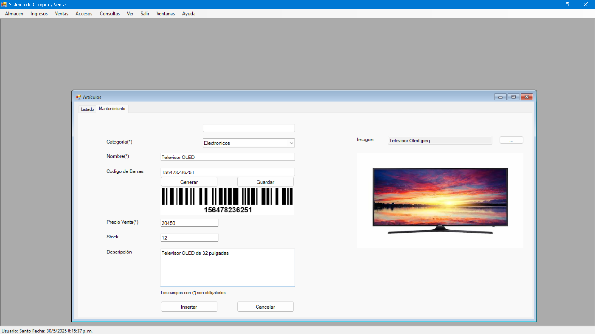Proyecto Sistema Contable